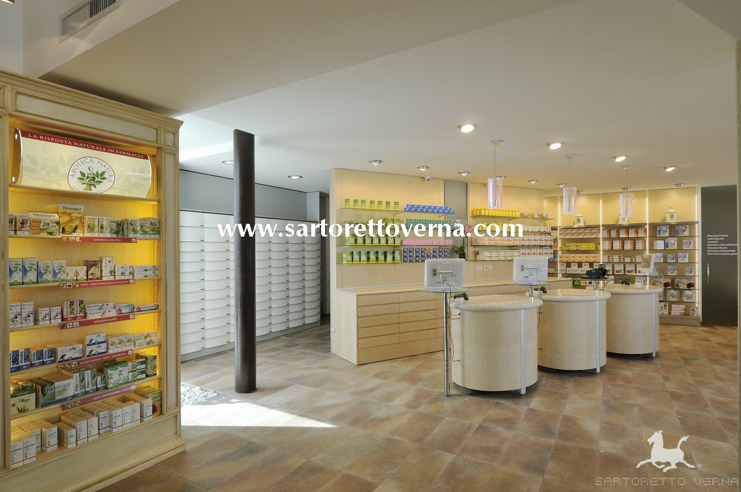 Pharmacy Architectural Design - Sartoretto Verna